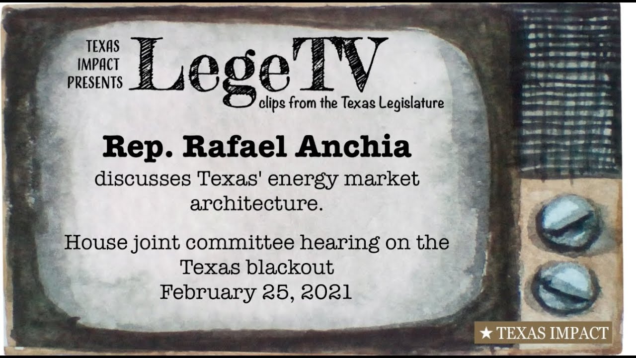House Joint Committee - Rep. Rafael Anchia - February 25, 2021 - YouTube