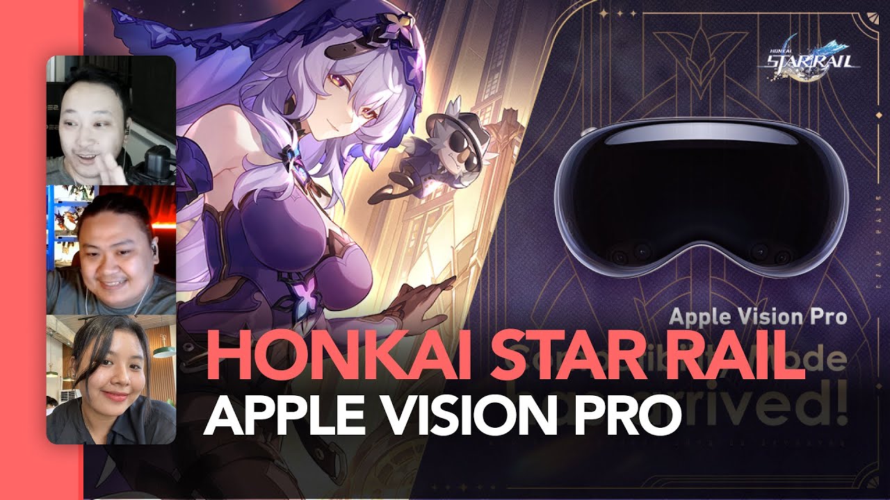 Honkai Star Rail is Compatible with Apple Vision Pro - YouTube