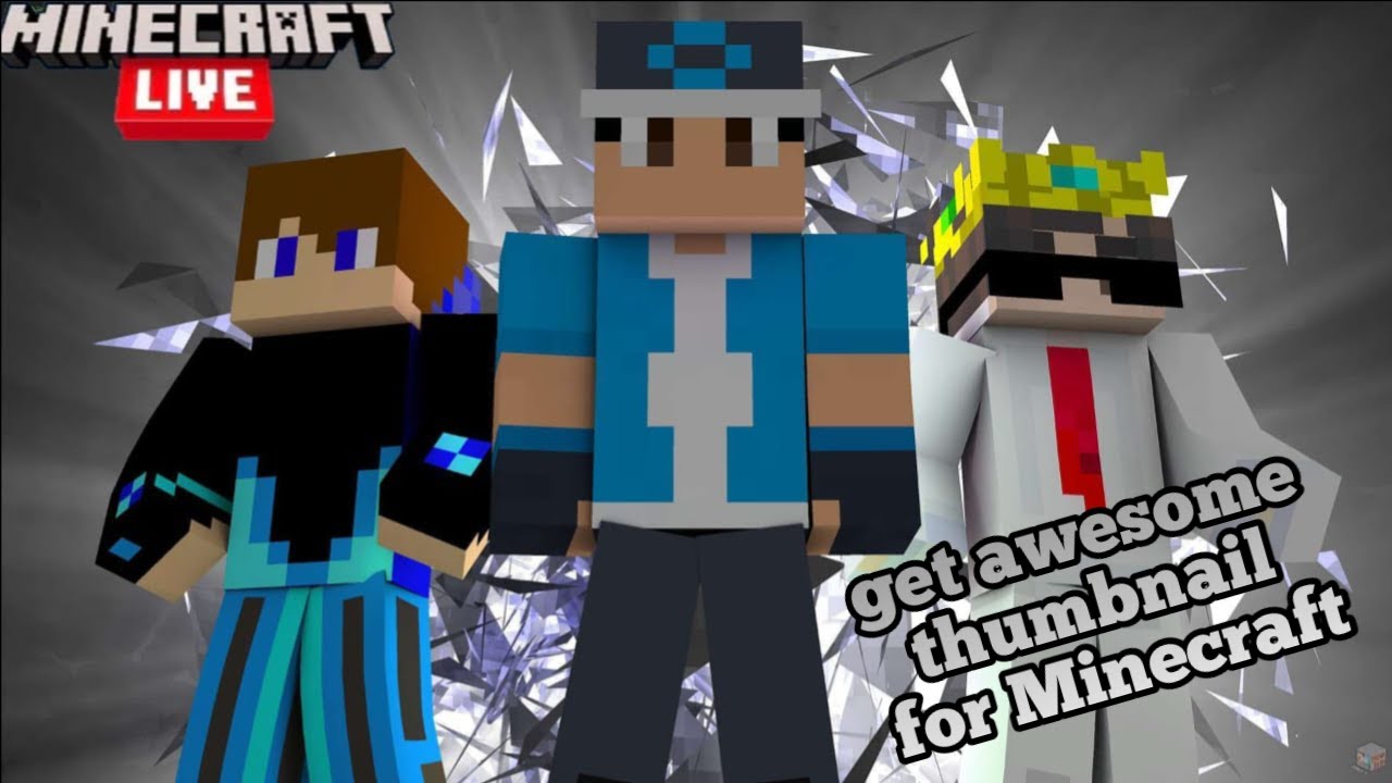 Get awesome wallpaper for your Minecraft thumbnail | using Nova skin ...