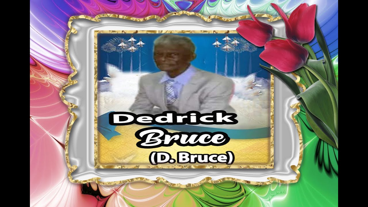 Dedrick Bruce Funeral Service 1 - YouTube