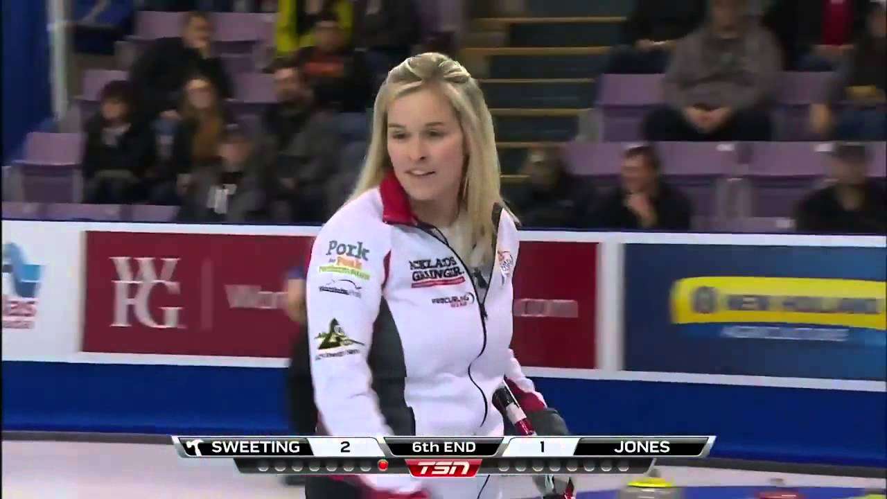 Great curling shot: JJ's perfect freeze - YouTube