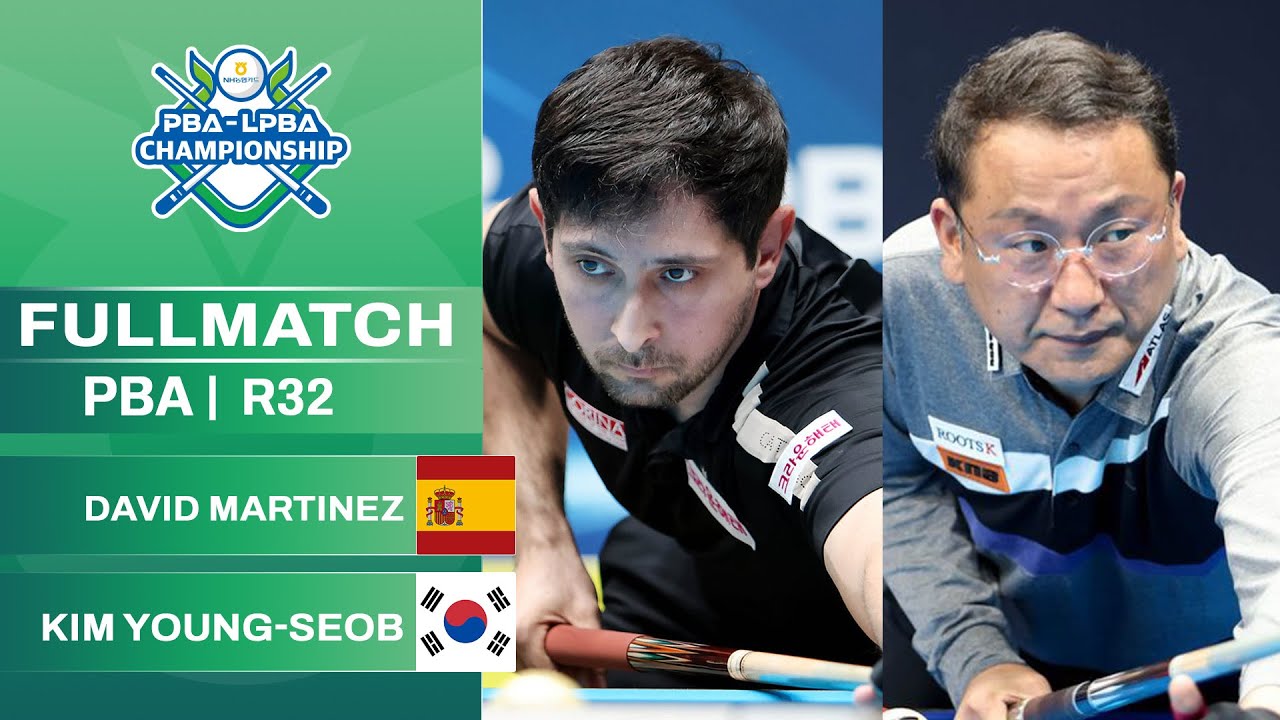 FULL MATCH: Young-seob KIM vs David MARTINEZ | PBA R32 | NH NonghyupCard PBA Championship 24-25 ...