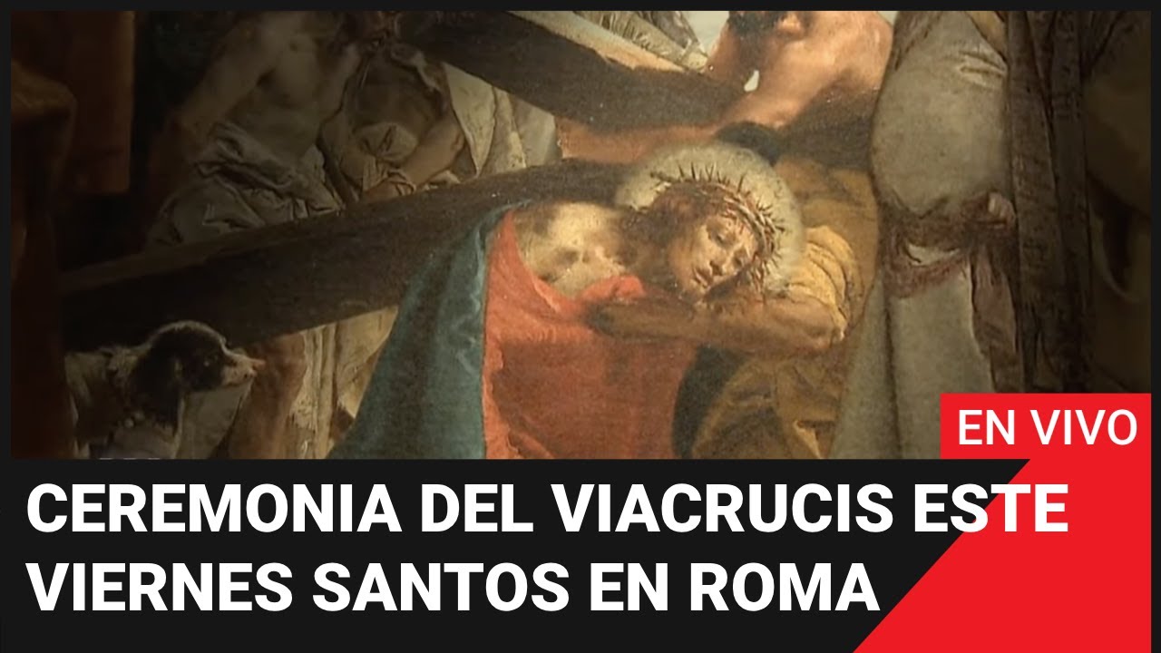 ️ Ceremonia del viacrucis este Viernes Santo en Roma - YouTube