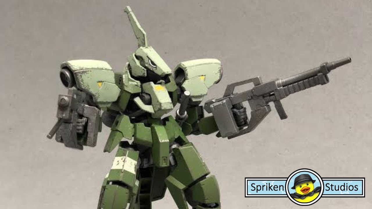 Painting HG Graze Custom II Ryusei-go 2019 Nostalgia (2 of 8) - YouTube