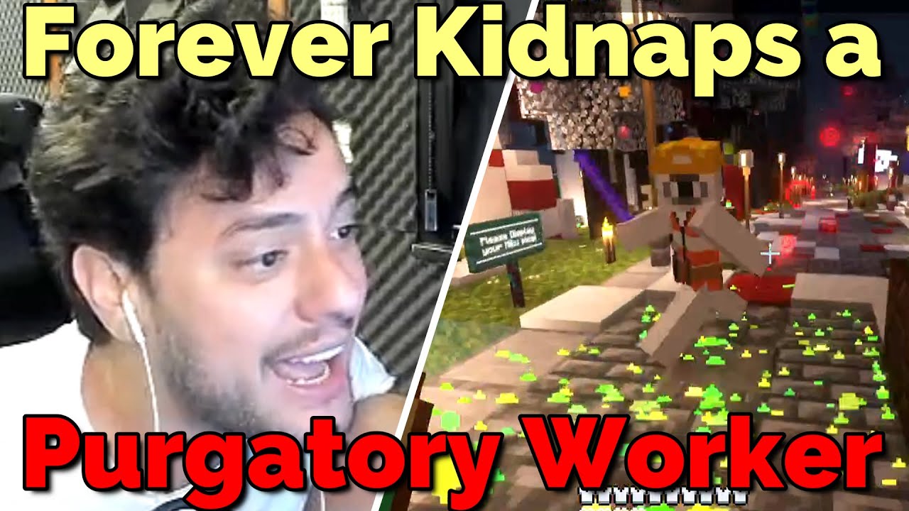 Forever Kidnaps Purgatory Workers with Aypierre on QSMP Minecraft - YouTube