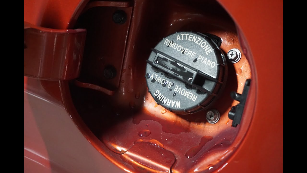 JA모닝 순정 주유캡 (31010 2K000 / 캡 어셈블리-연료 필러) 작동영상 - YouTube