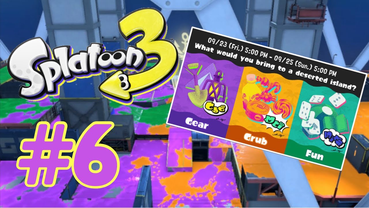 Splatfest! Gear, Grub, and Fun! Splatoon 3 - Part 6 - YouTube