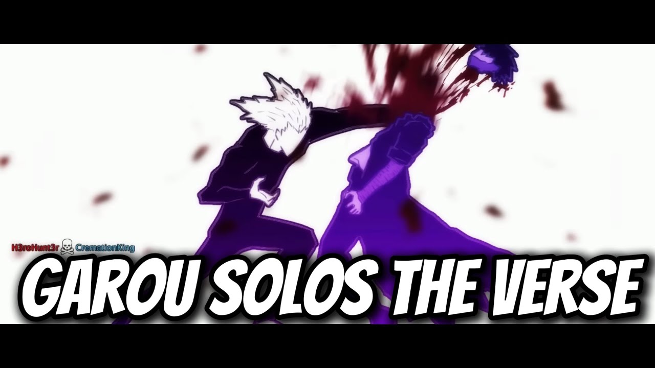 ONE FRAME MAN HUNTS DOWN MHA HEROES! | Garou vs MHA (Animated Crossover ...