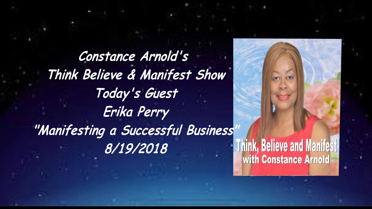 Erika Perry "Manifesting a Successful Business" - YouTube