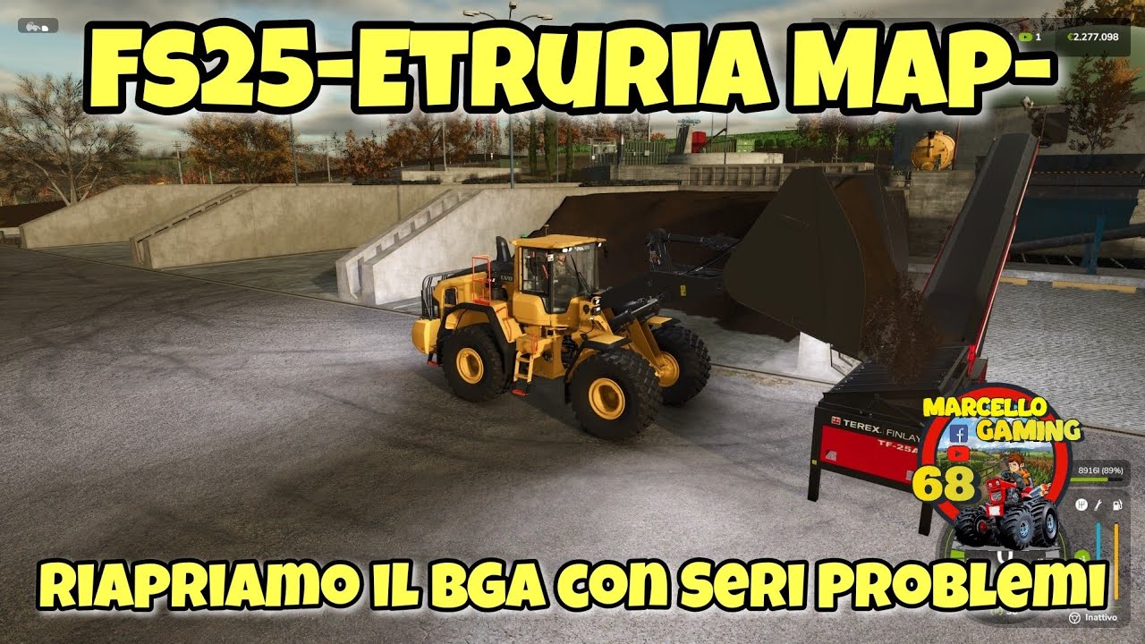 FS25 " Etruria Map " -Riapriamo il BGA con Seri Problemi- Ep:42 - YouTube