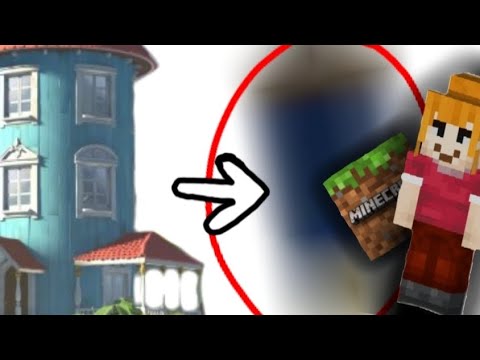 i build the Moomin house in Minecraft.. But i slay all day 💅💅 - YouTube