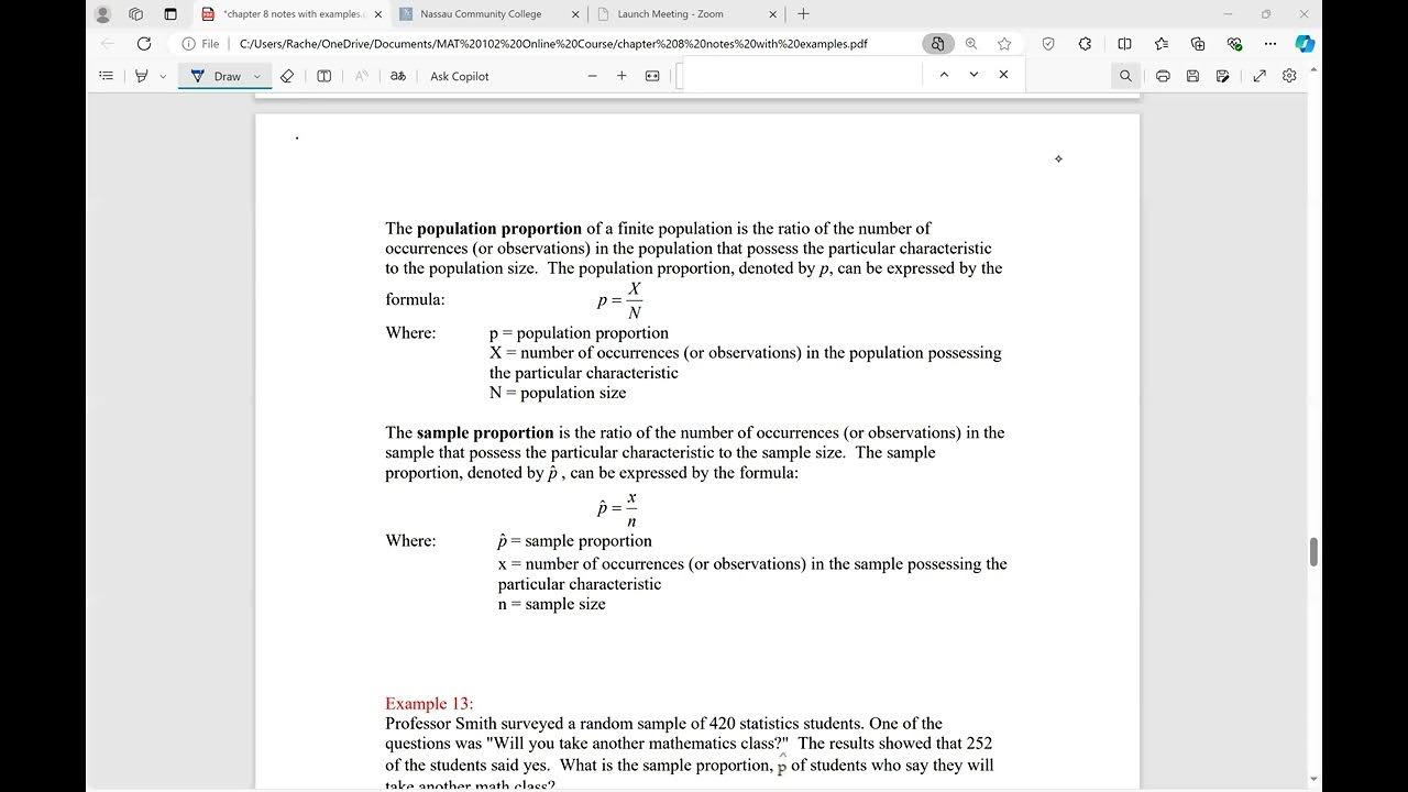 Chapter 8 intro to proportions 9 - YouTube