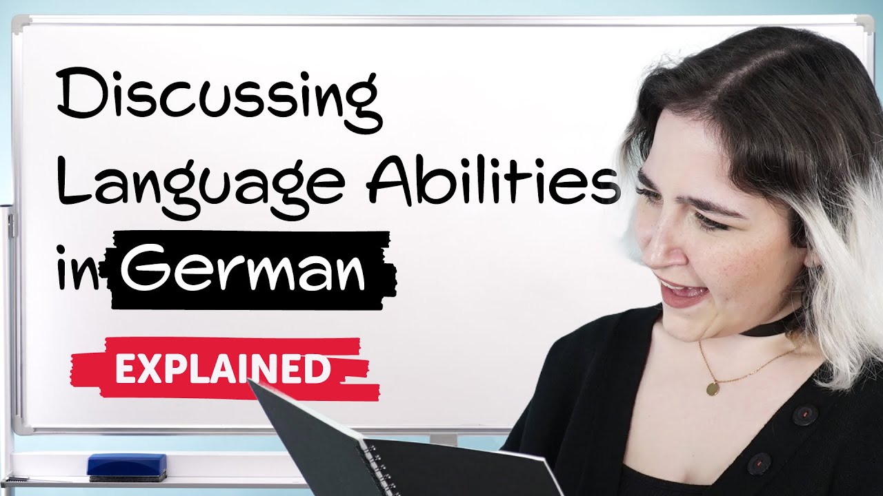 How is Your German? Talking about Your German Language Skills - YouTube