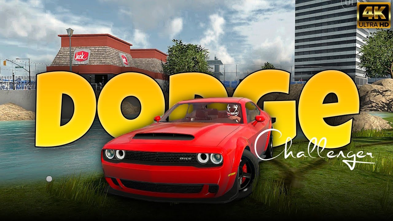Dodge Challenger – Ultimate Muscle Car Ride in 4K 🥵 - YouTube