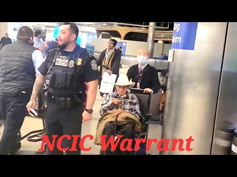 Man Arriving in the u s a with a NCIC Warrant for Shoplifting Out of ...