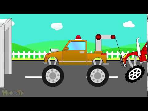 Trucks Compilation Monster Trucks For Children Mega Kids Tv - YouTube