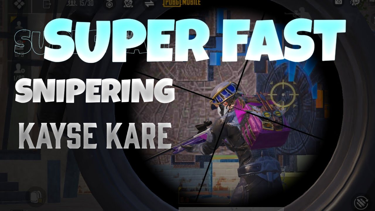 how to use sniper very fast | perfect TRICKS - YouTube
