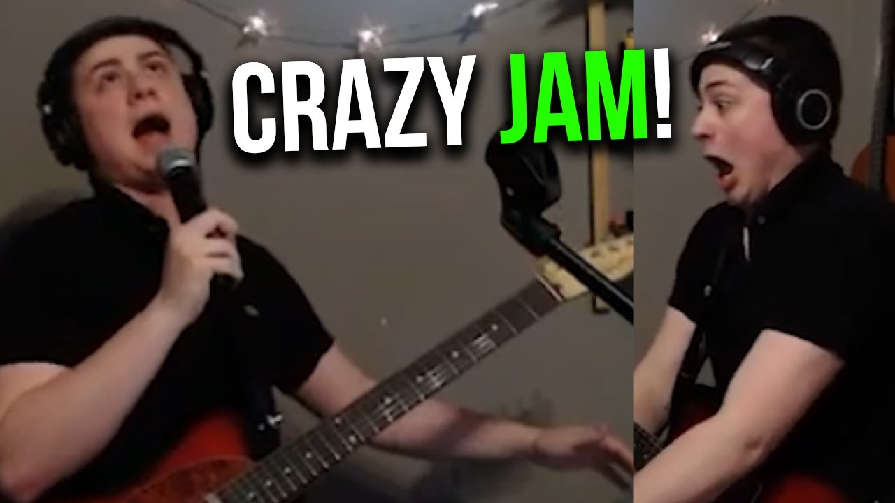 CRAZY MUSICIAN creates MASTERPIECE SONG from his Living Room - YouTube