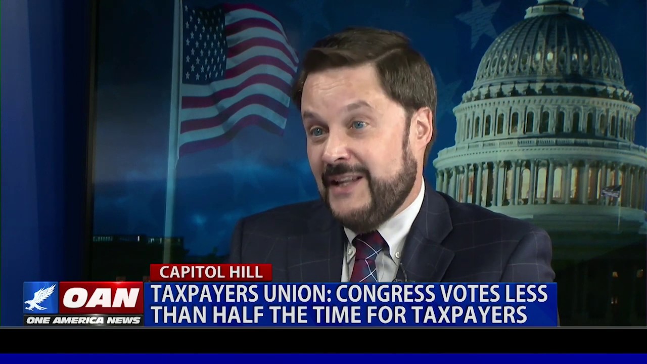 Taxpayers Union: Congress votes less than half the time for taxpayers ...