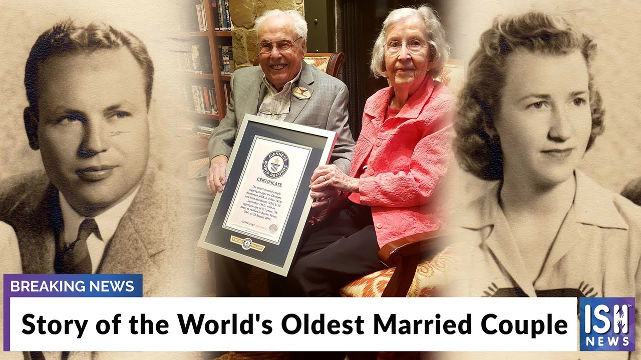 Story of the World’s Oldest Married Couple - YouTube