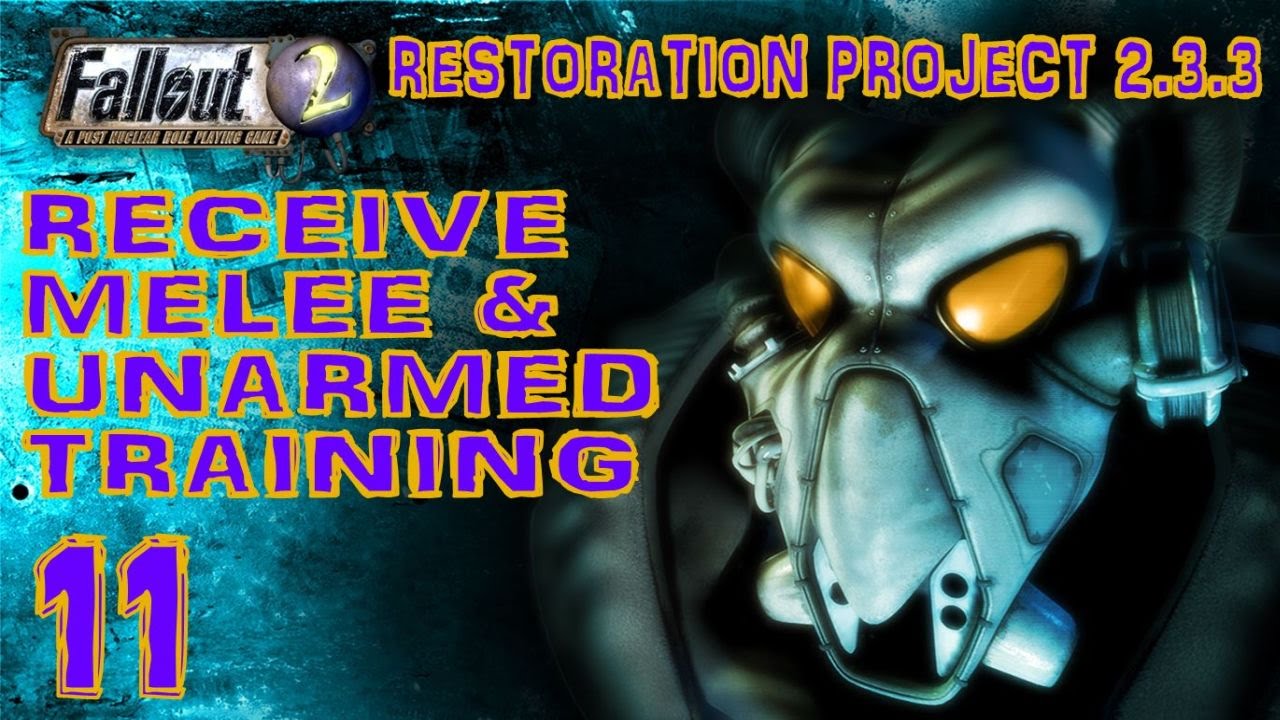 Fallout 2 - Receive Unarmed and Melee Combat Training from John ...