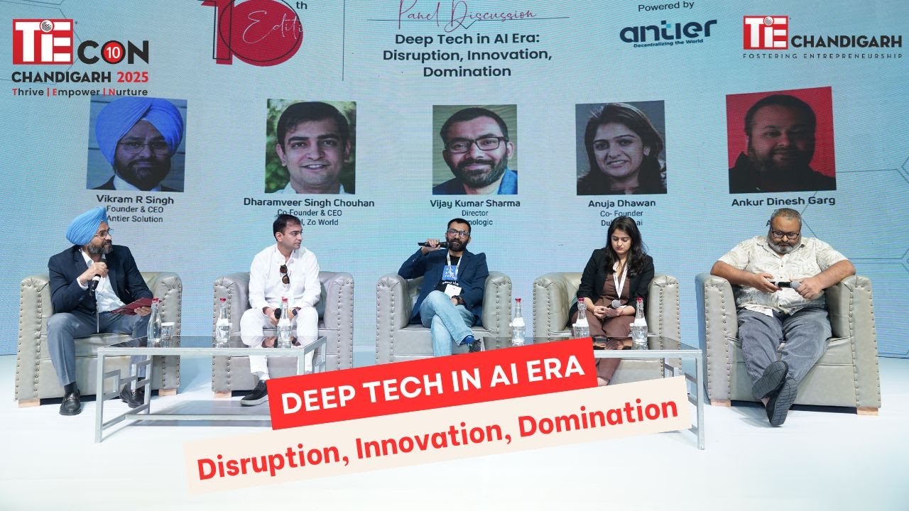 Deep Tech in AI Era: Disruption, Innovation, Domination | TiECON 2025 - YouTube