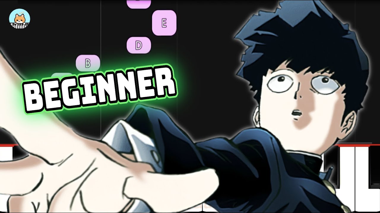 Mob Psycho 100 III OP - "1" - BEGINNER Piano Tutorial & Sheet Music ...