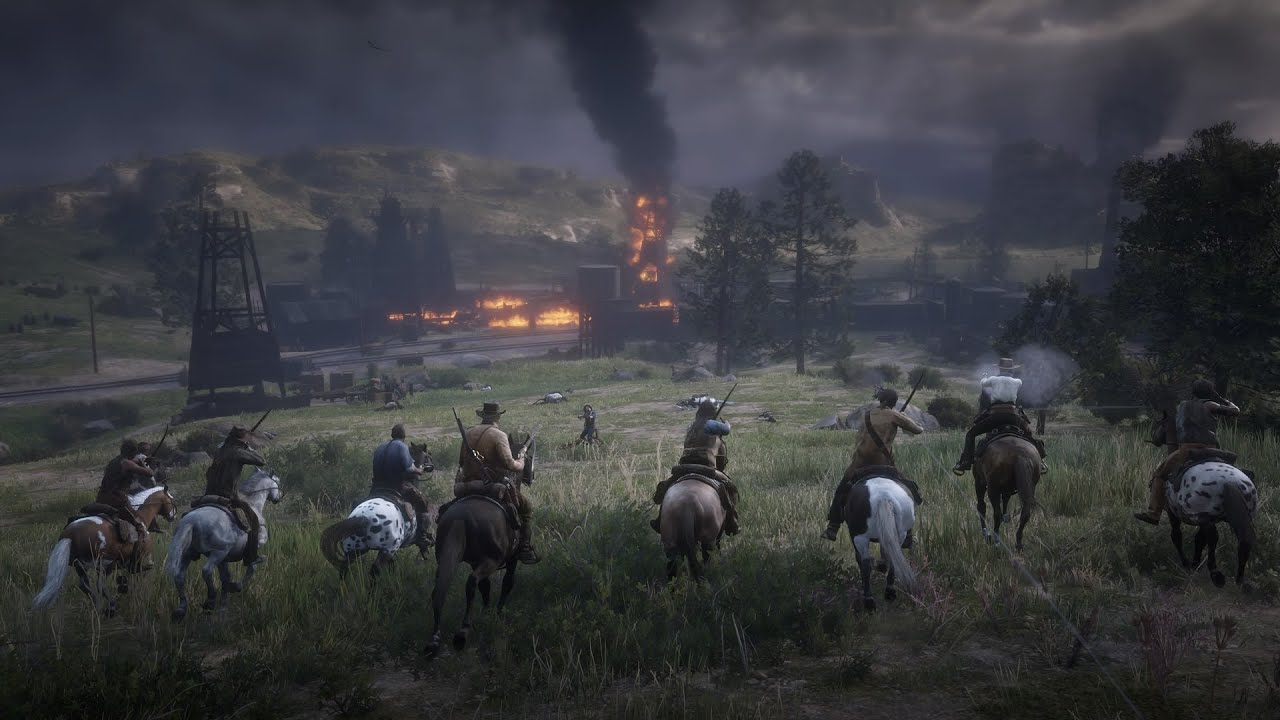 Red Dead Redemption 2 - The Most ICONIC Mission In RdR2 - YouTube