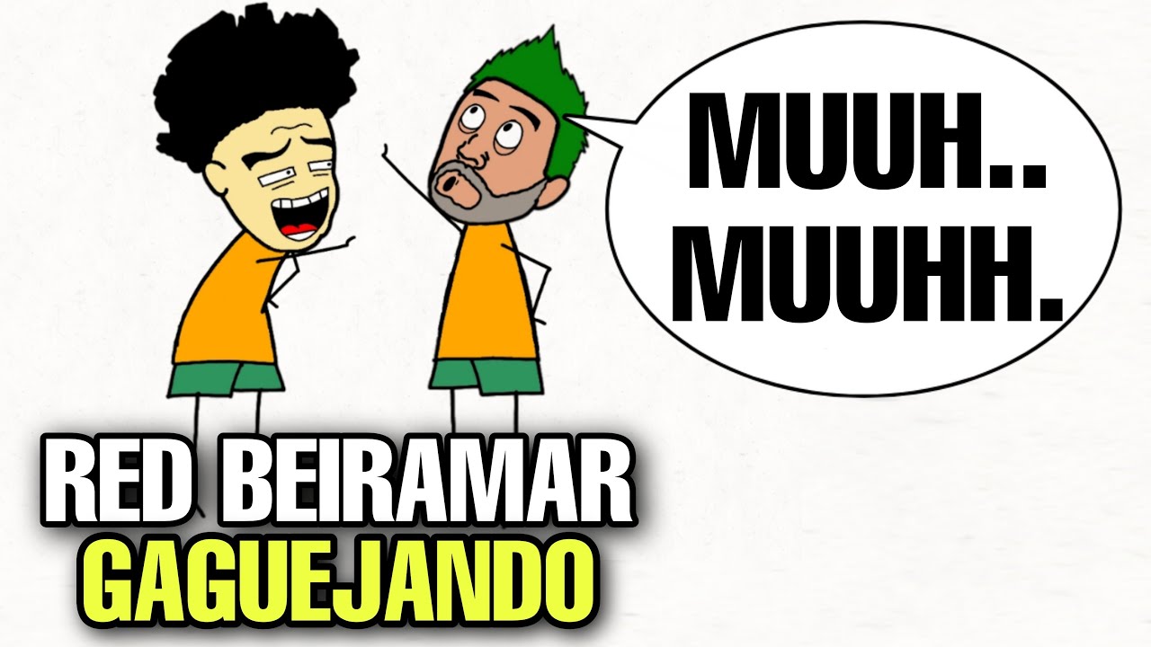 RED BEIRAMAR GAGUEJANDO NA SITUAÇÃO (Paulinho o Loko Animação) - YouTube
