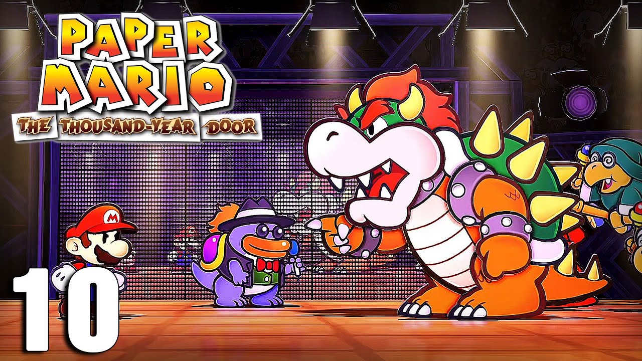 Paper Mario: The Thousand-Year Door | Part 10 | Glitz Pit Brawl - YouTube