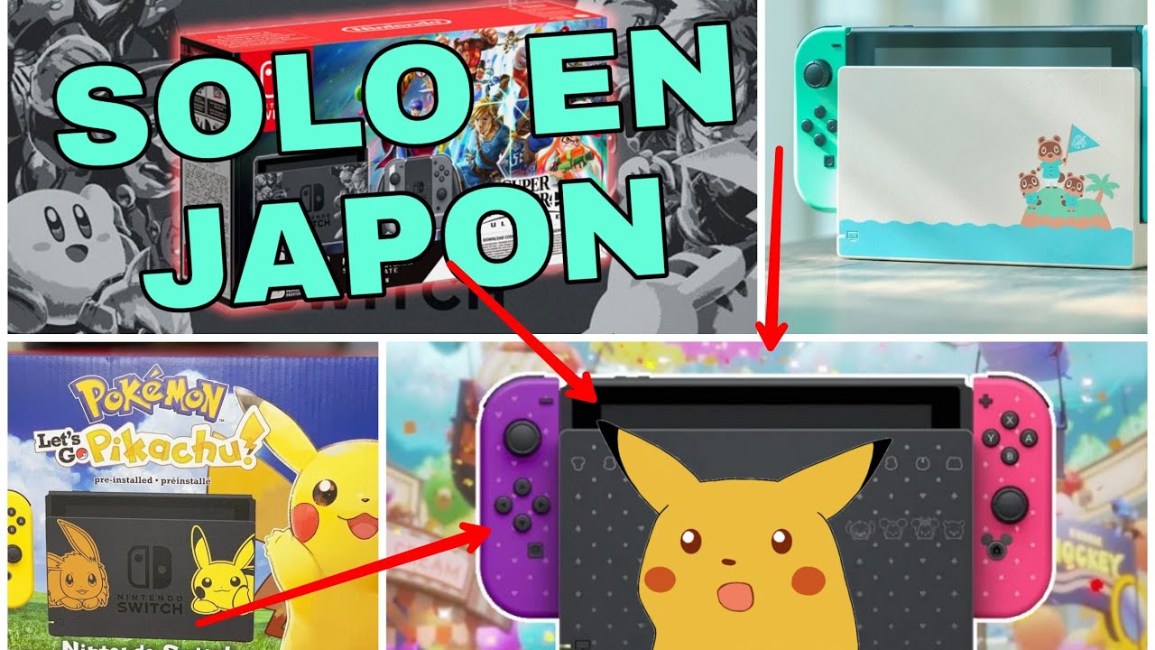 TODAS LAS EDICIONES DE NINTENDO SWITCH - YouTube