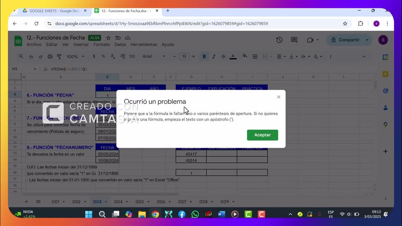 12-FUNCION DE FECHA Y HORA - YouTube