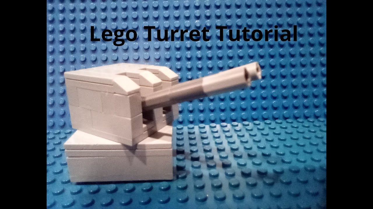 Lego Turret Tutorial - YouTube