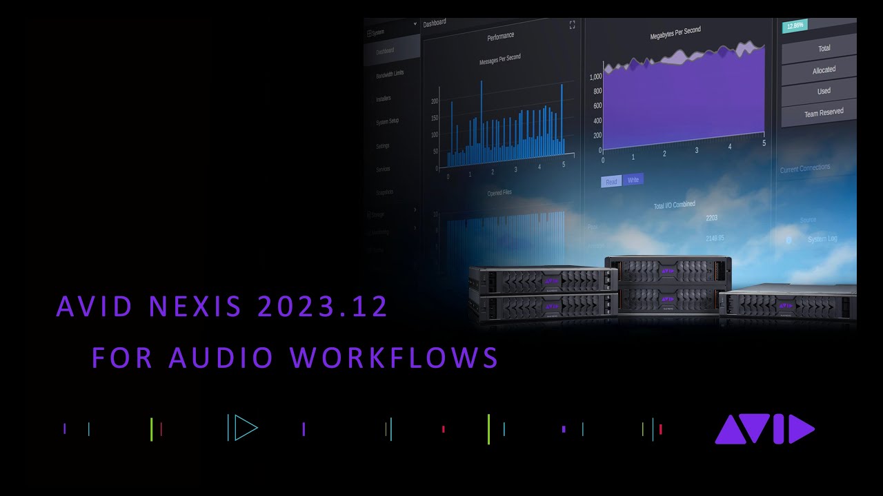 Avid NEXIS 2023.12 for Pro Tools概要解説 - YouTube