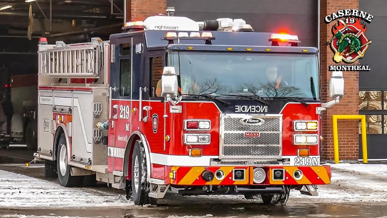 Montréal | Montréal Fire Department (SIM) BRAND-NEW Pumper 219M ...