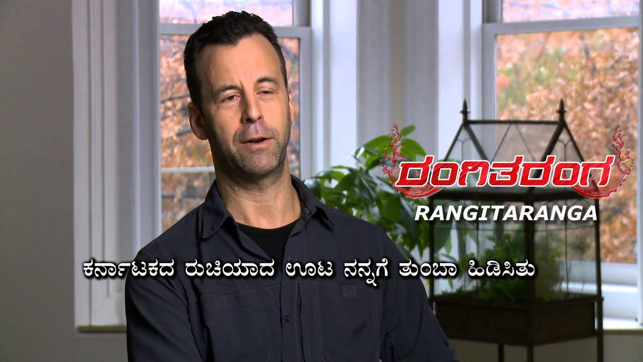 Hollywood DoP (Cameraman) Lance Kaplan singing & talking in Kannada ...