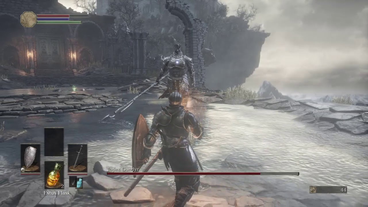Dark Souls 3 - Iudex Gundyr Boss Fight (PS4) - YouTube