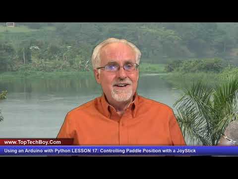 Using an Arduino with Python LESSON 17: Controlling Paddle Position ...