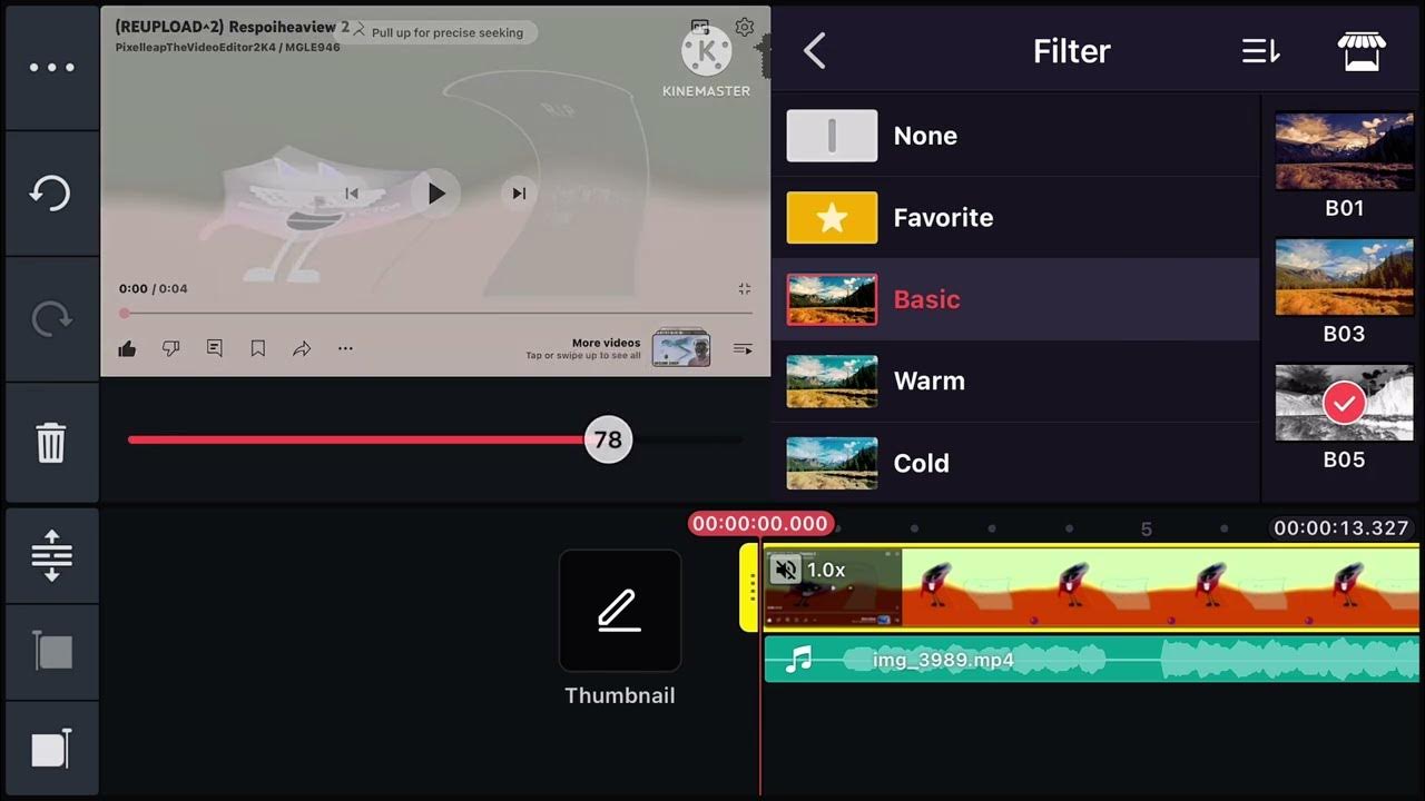 How to accurately make Inverted Luminosity on Kinemaster - YouTube