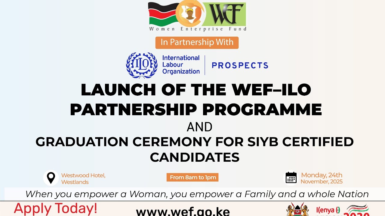 LAUNCH OF WEF-ILO PROSPECTS LAUNCH NOV. 24TH, 2025 - YouTube