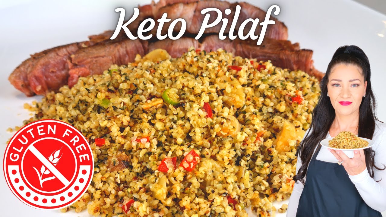 Keto Pilaf | Gluten Free Rice Alternative - YouTube