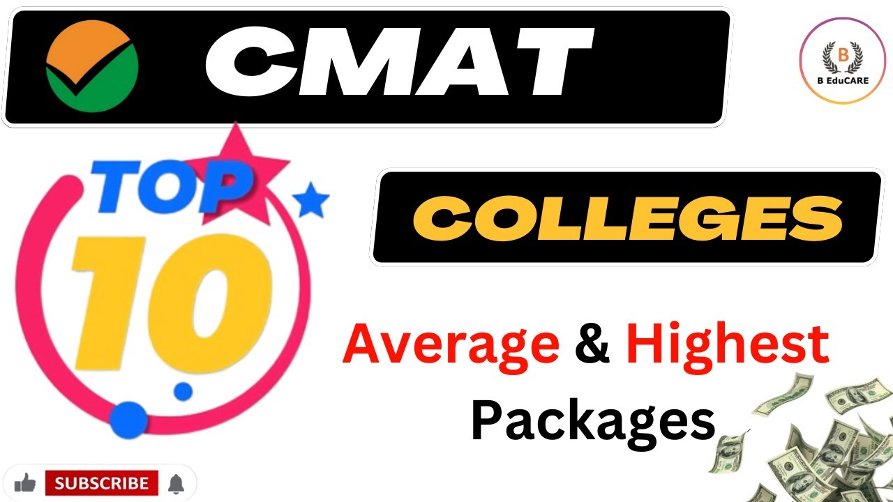 CMAT 2023 - Top 10 Colleges for CMAT @mbawithBeducare - YouTube