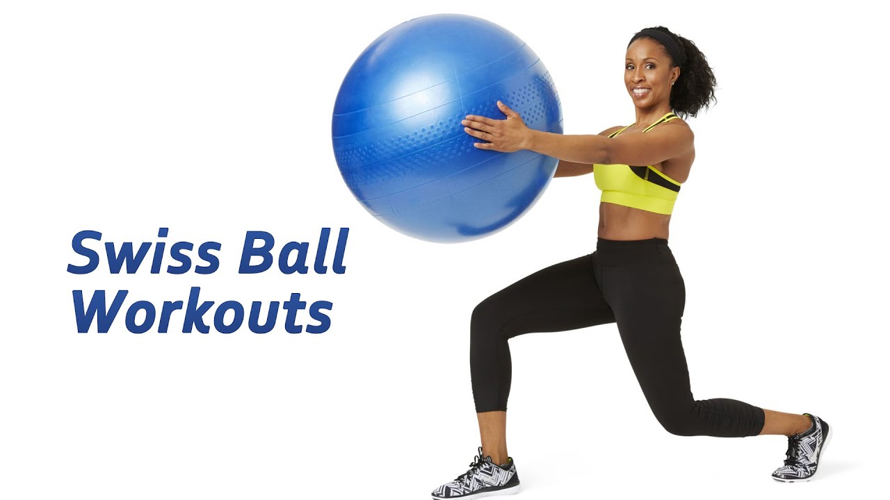 Ball workout for a fit body - YouTube