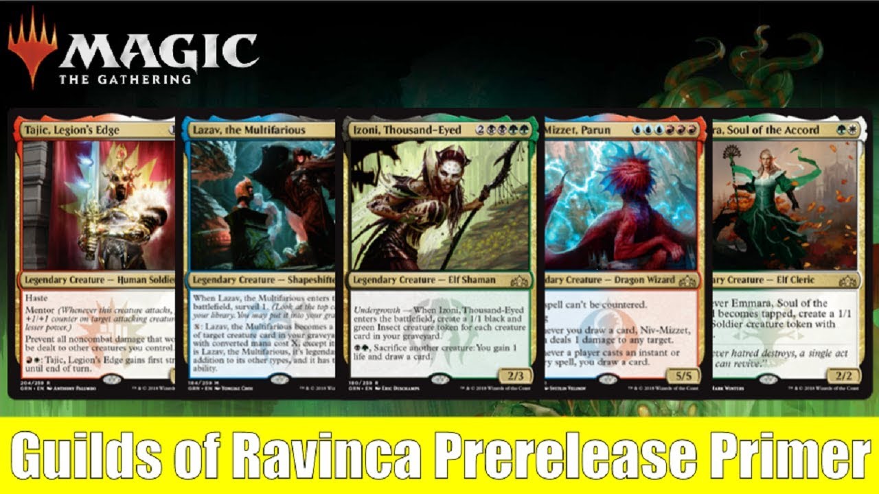 MTG Guilds of Ravnica Prerelease Primer - YouTube