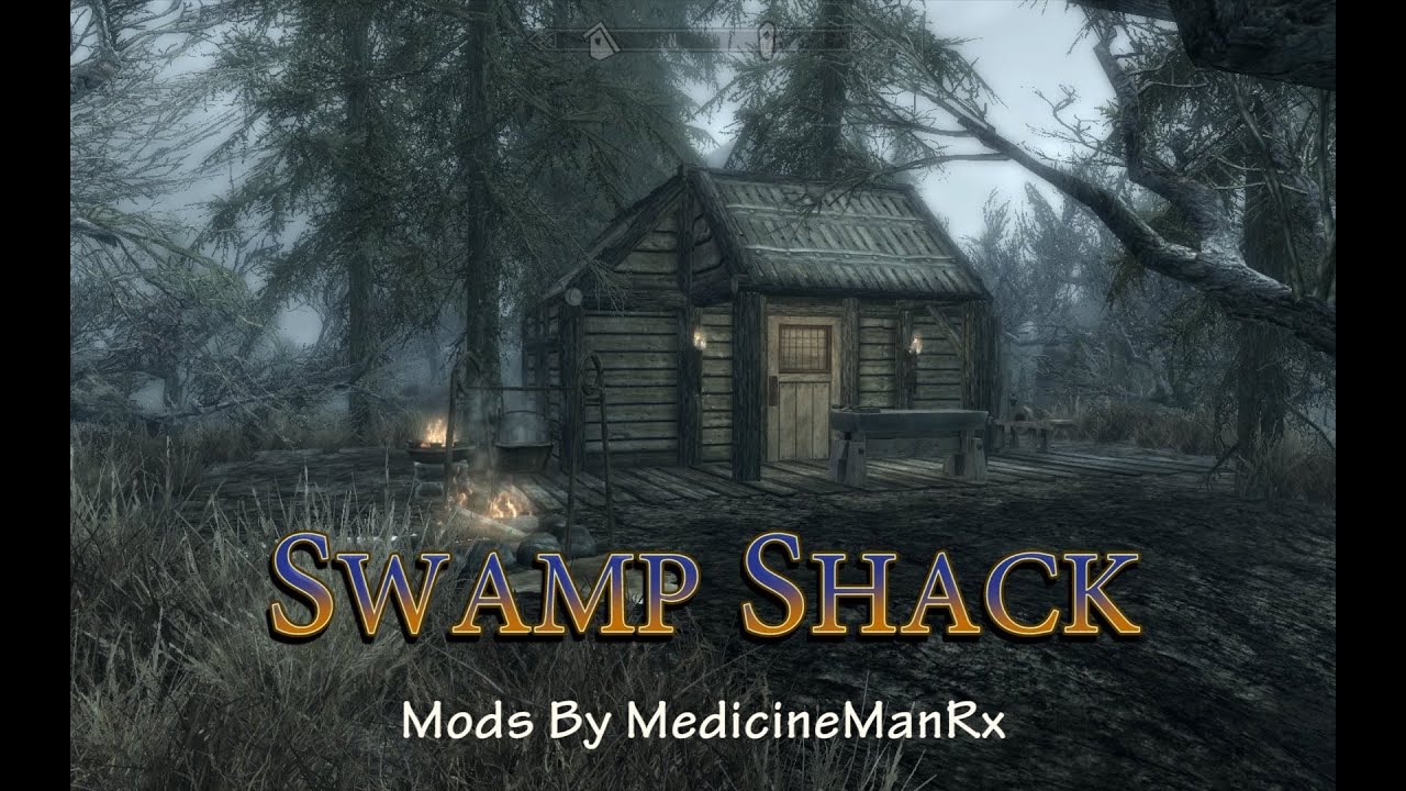 Skyrim Swamp Shack Mod - YouTube