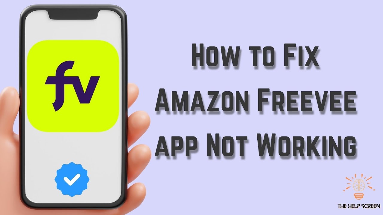 How to Fix Amazon Freevee App Not Working : Multiple Solutions! (Apple ...