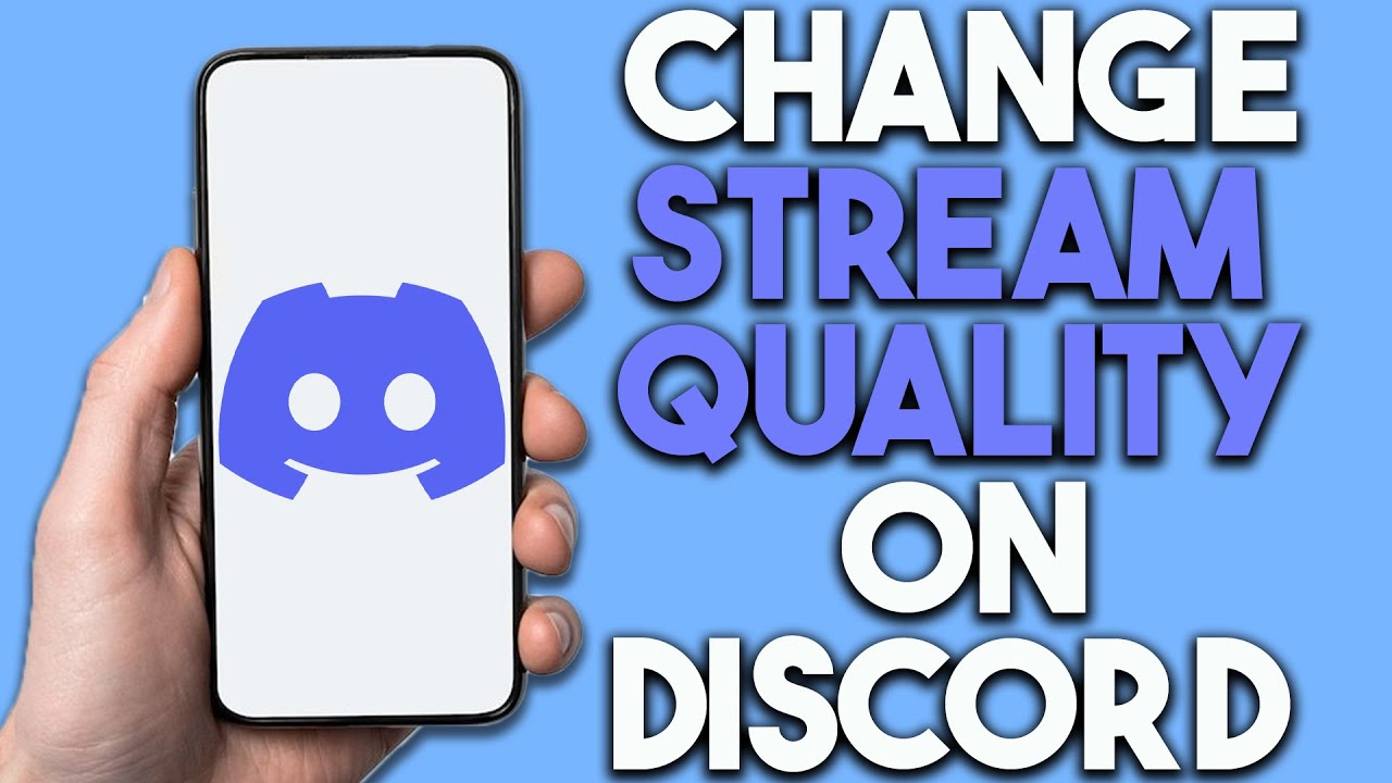 How To Change Stream Quality On Discord Mobile - YouTube