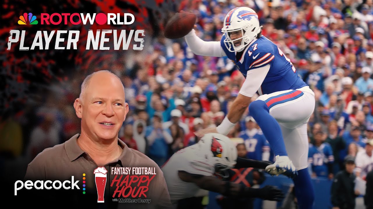 Josh Allen a Week 1 'superhero' despite surroundings | Fantasy Football ...