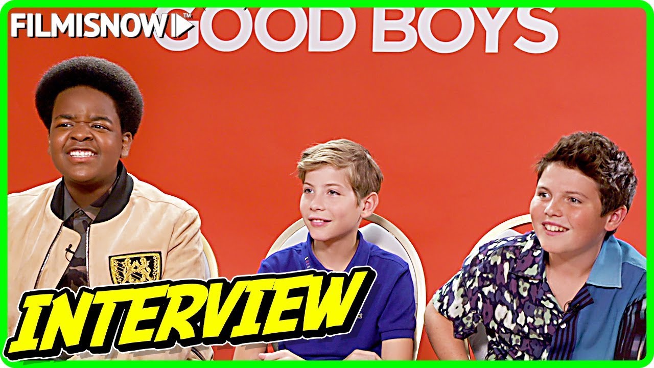 GOOD BOYS | Jacob Tremblay, Brady Noon & Keith L. Williams talk about ...