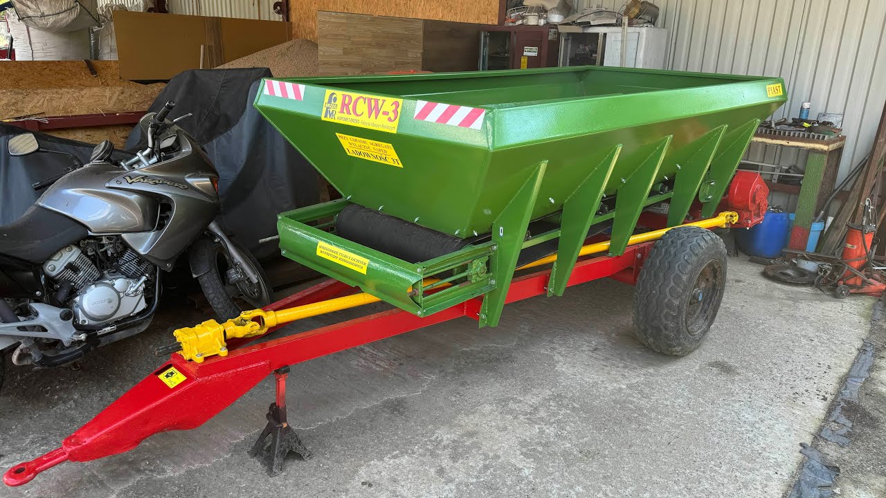 Prezentacja RCW 3 po remoncie oraz próba w polu - YouTube